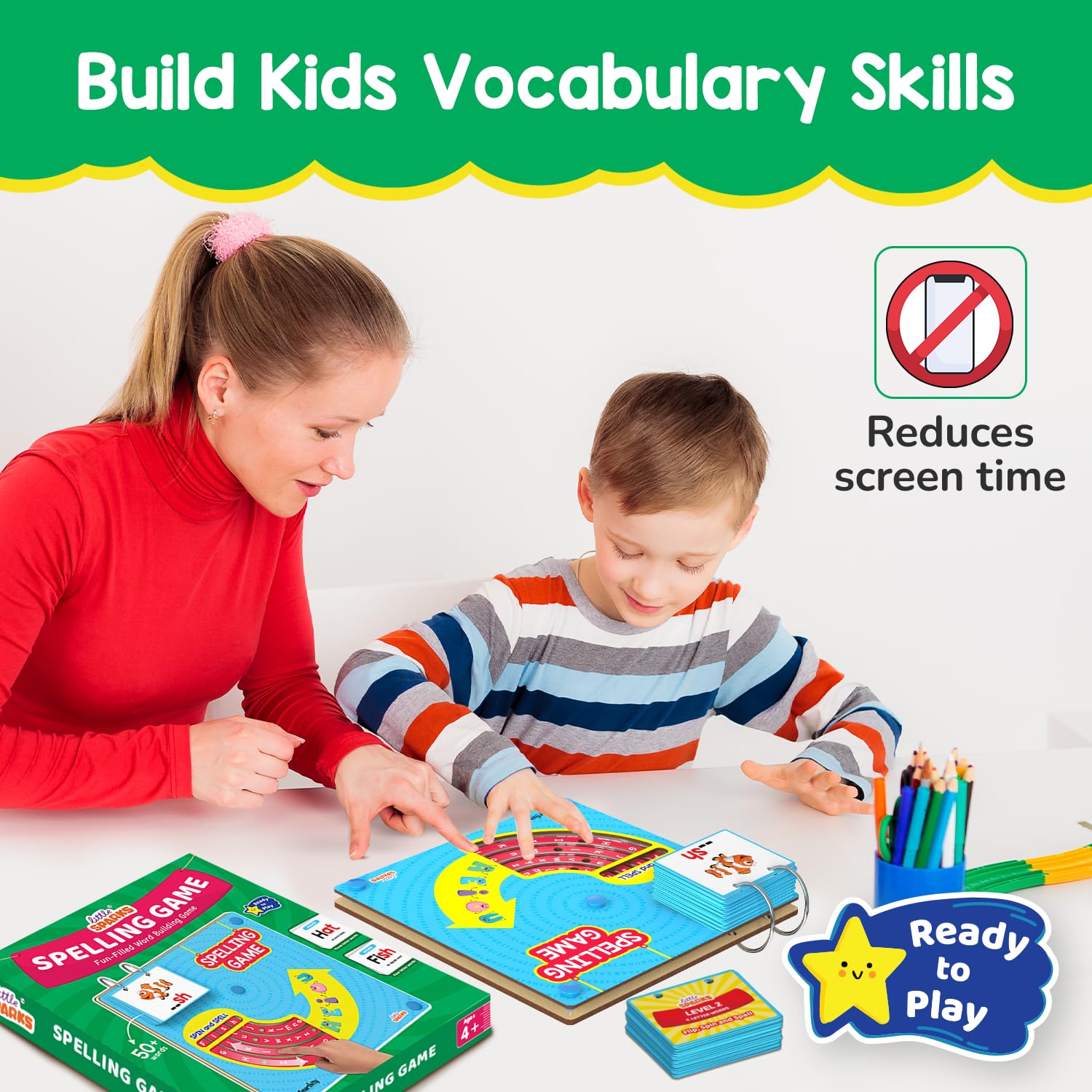 Smartivity Spelling Game Learning Toy for Kids 4-8 Years Old | Word